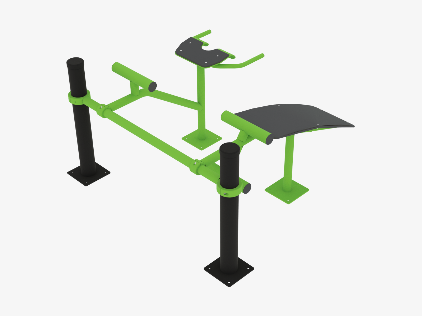 Ab & Back Trainer 1900 - BeStrong Global